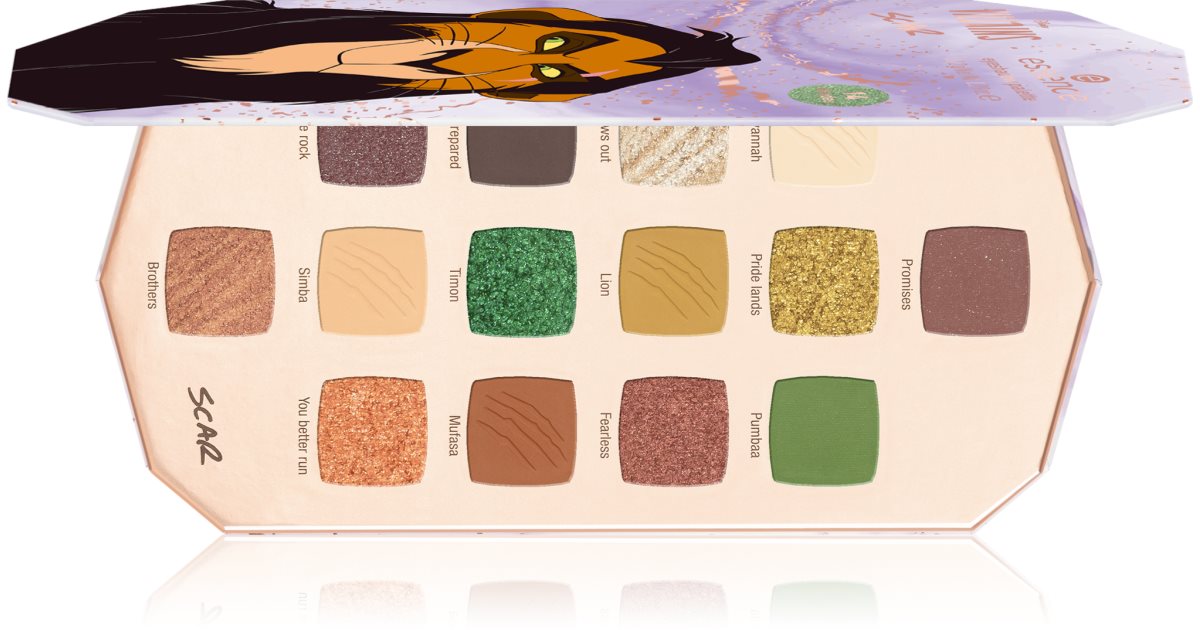 essence Disney Villains Scar Lauvärvipalett | notino.ee