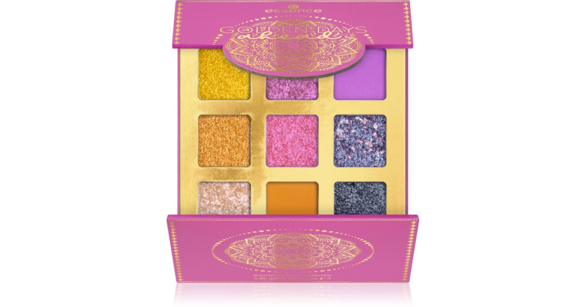 essence GOLDEN DAYS ahead палитра сенки за очи | notino.bg