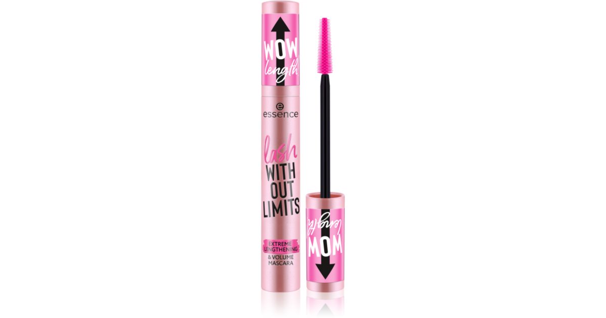 essence lash WITHOUT LIMITS EXTREME mascara volumizzante e allungante ...
