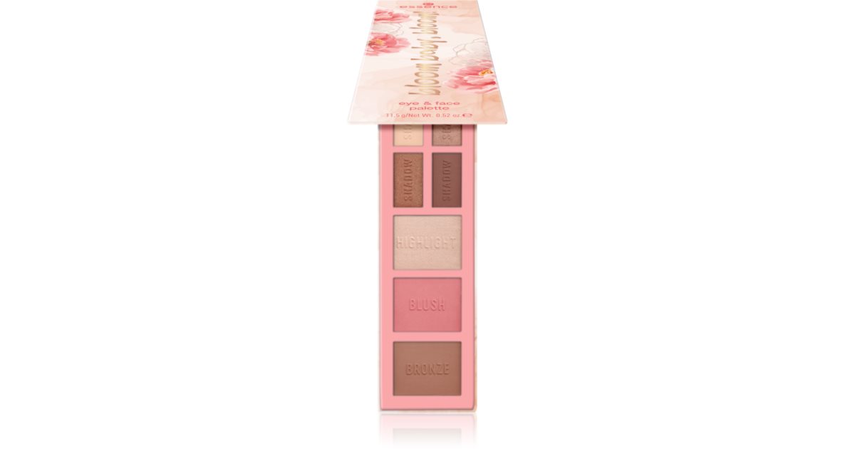 essence Bloom baby, bloom! contouring palette for face and eyes ...