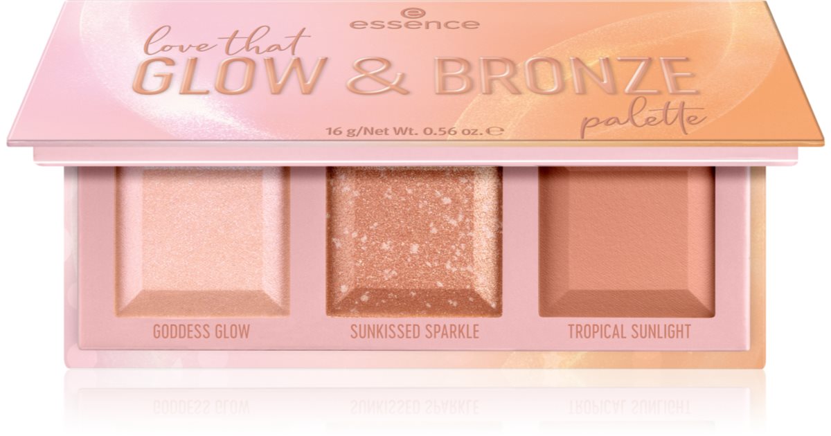 essence love that GLOW & BRONZE palette contouring | notino.it
