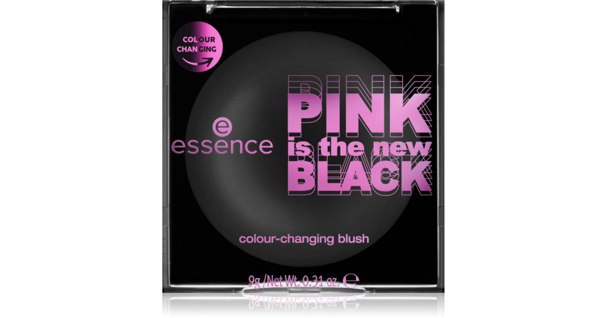 essence PINK is the new BLACK pH colour changing Creme-Rouge