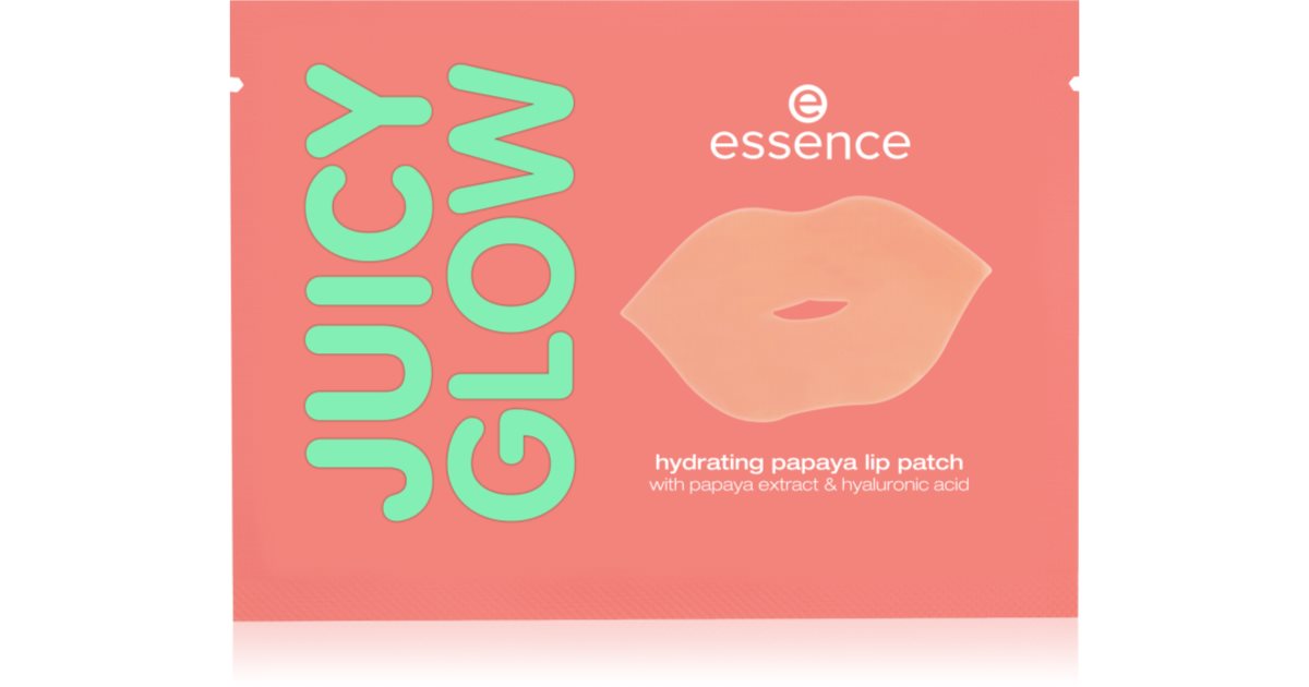 essence JUICY GLOW PAPAYA Hydrating Mask for lips | notino.ie essence JUICY GLOW PAPAYA Hydrating Mask for lips | notino.ie