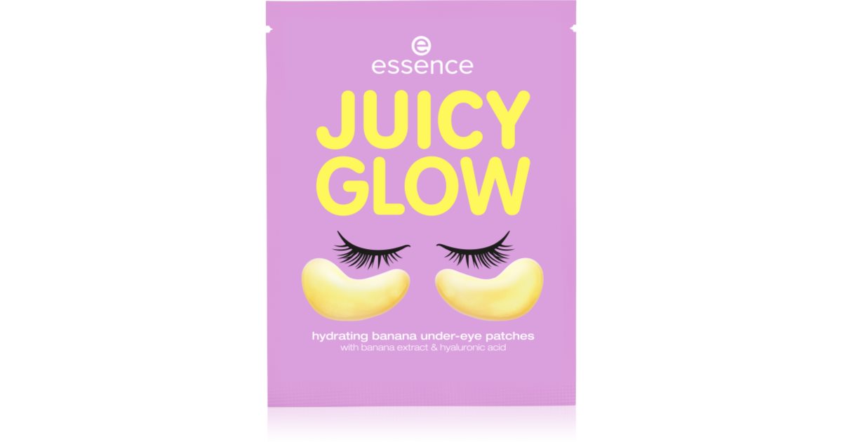 essence JUICY GLOW BANANA eye mask for the eye area | notino.co.uk