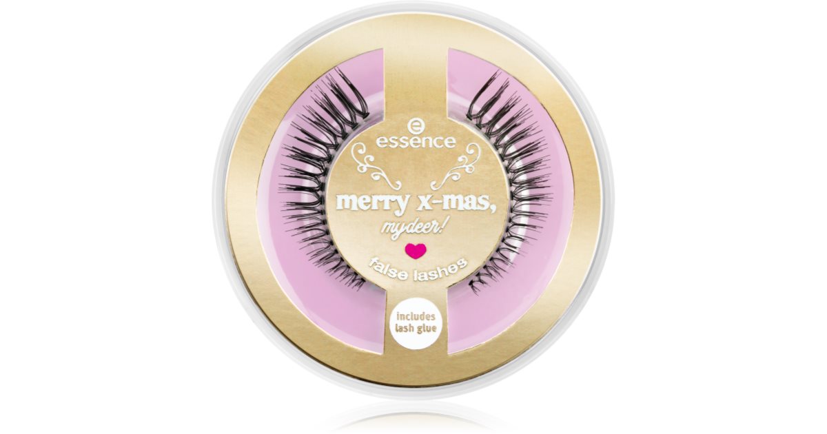 essence Merry X-mas, my deer! false eyelashes with glue | notino.co.uk
