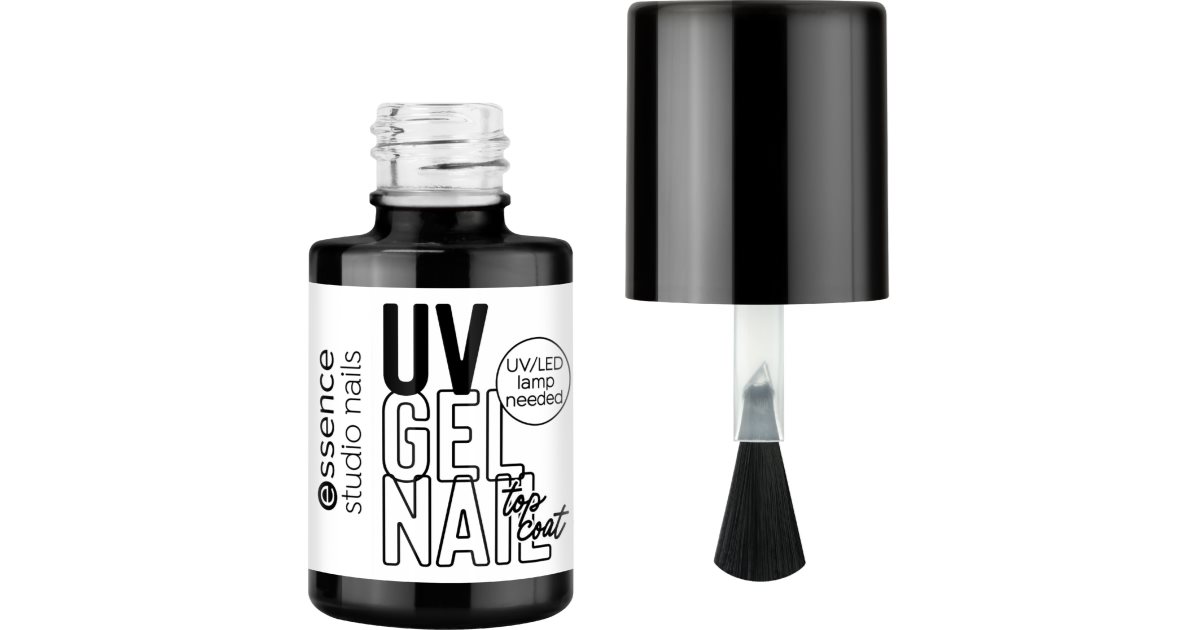 essence studio nails UV GEL NAIL viršutinis nagų lako sluoksnis | notino.lt