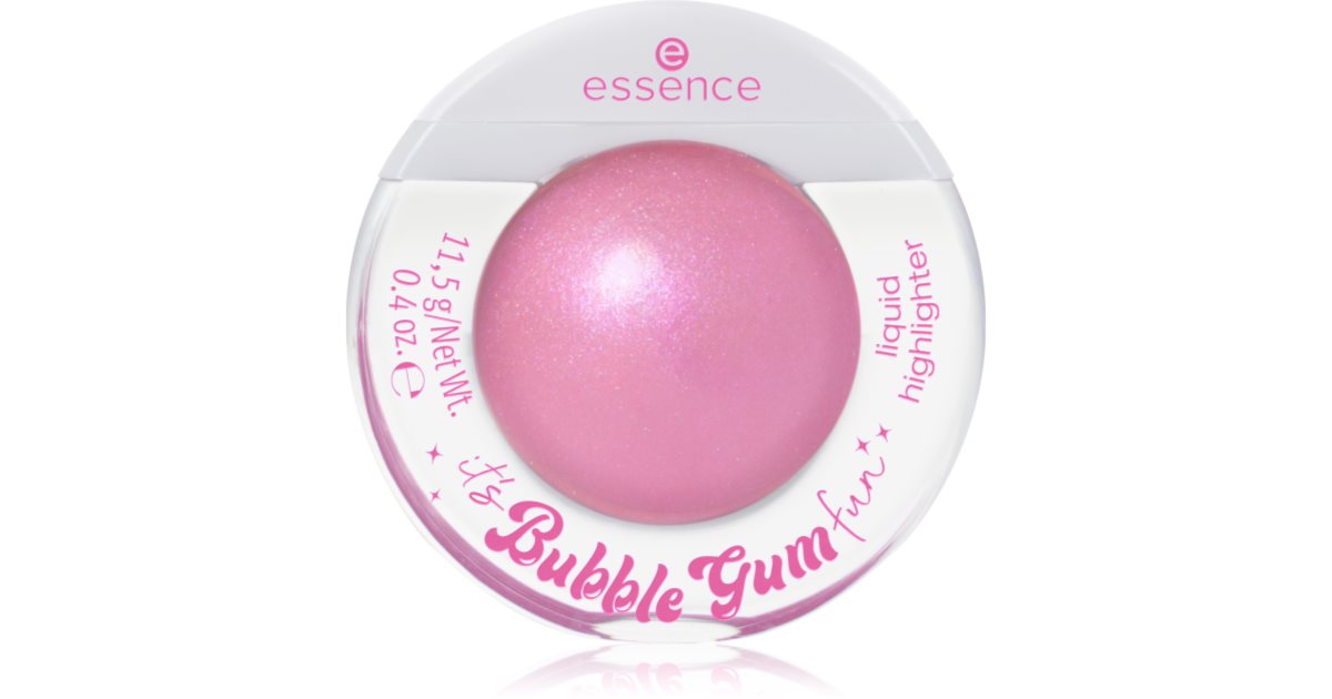 essence it's Bubble Gum fun liquid highlighter for radiant-looking skin ...