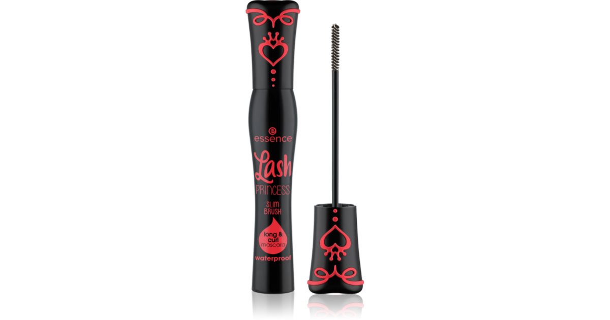 essence Lash PRINCESS Slim Brush máscara para alargar pestañas ...