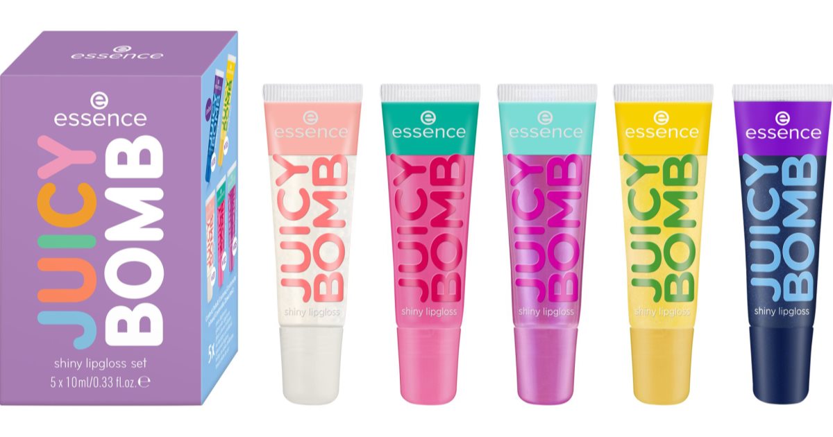 essence Juicy Bomb подаръчен комплект за устни Sweet & Glossy! | notino.bg