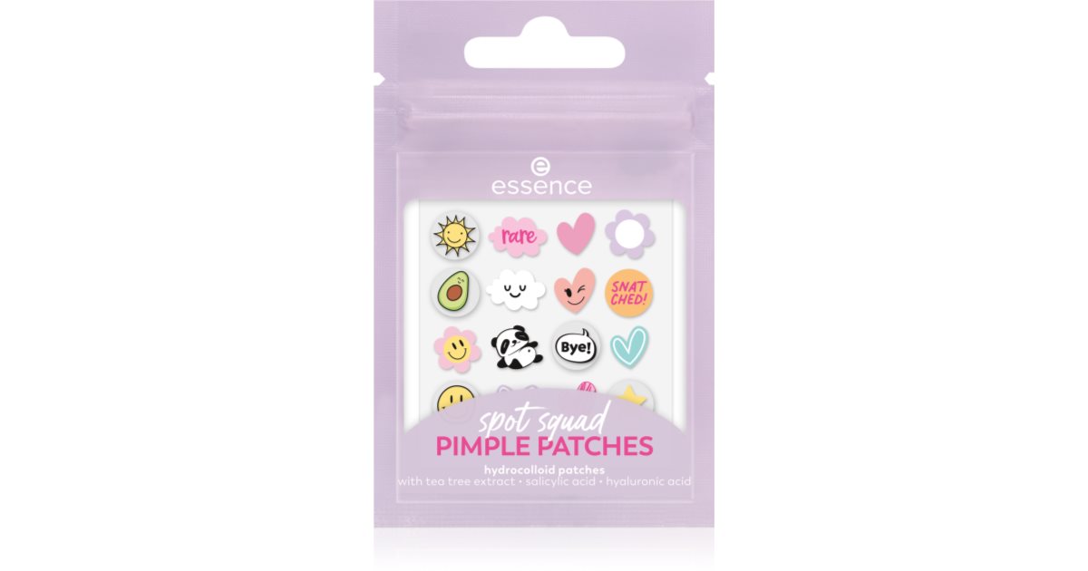 essence Spot Squad Pimple Patches soin local anti-acné | notino.be