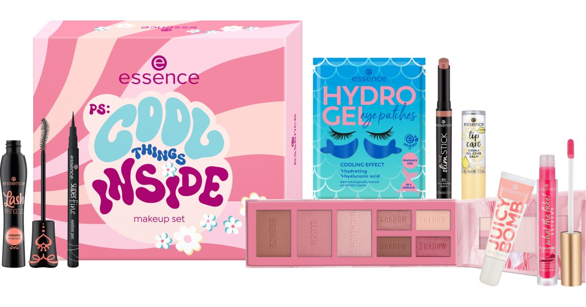 essence PS: cool things inside makeup set dárková sada pro ženy | notino.cz