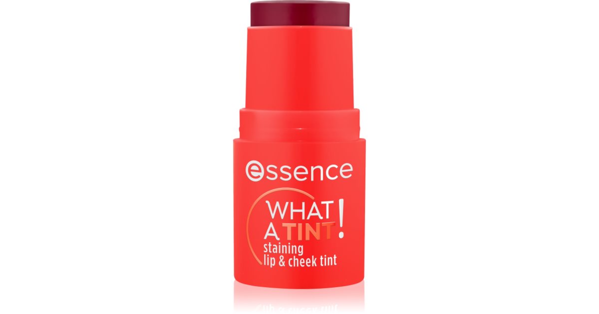 essence WHAT A TINT! Multifunktionell smink för läppar och ansikte ...