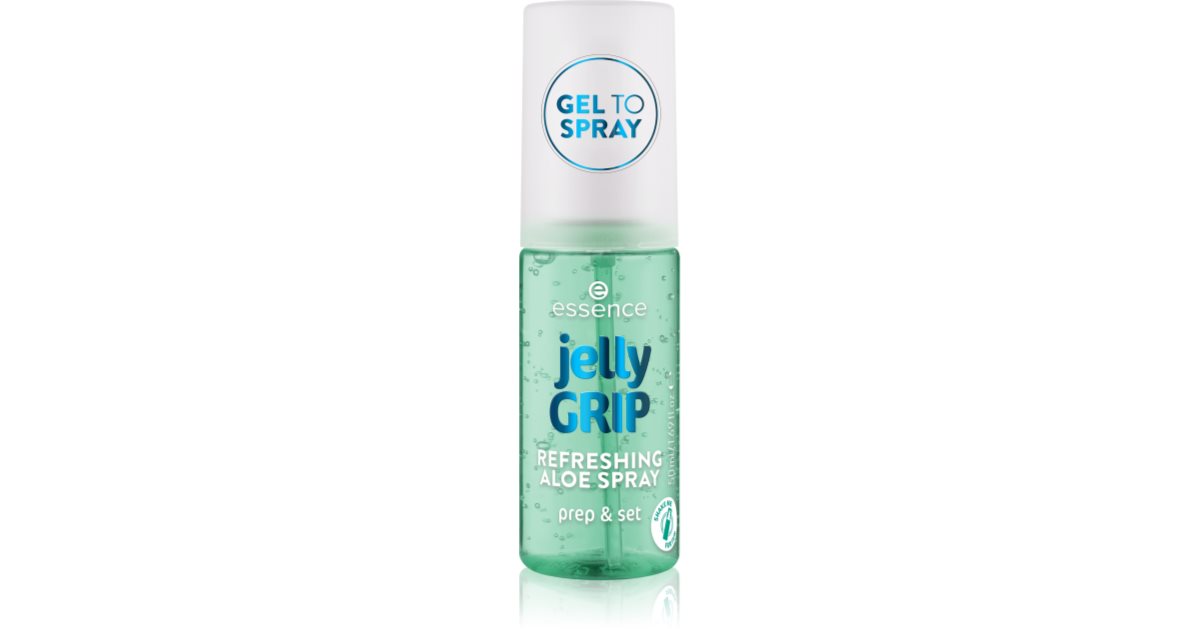 essence jelly GRIP 2-in-1 primer and setting spray with a refreshing ...