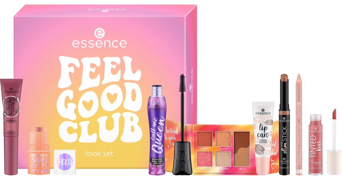 essence FEEL GOOD CLUB комплект декоративна козметика | notino.bg