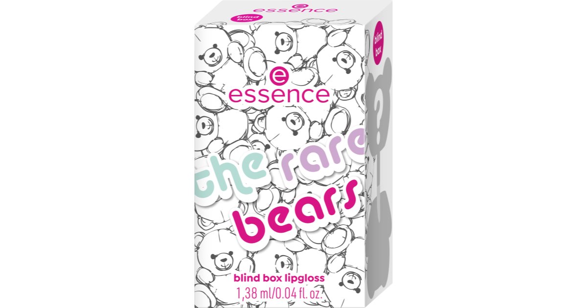 essence the rare bears blind box lipgloss brillo de labios con ...