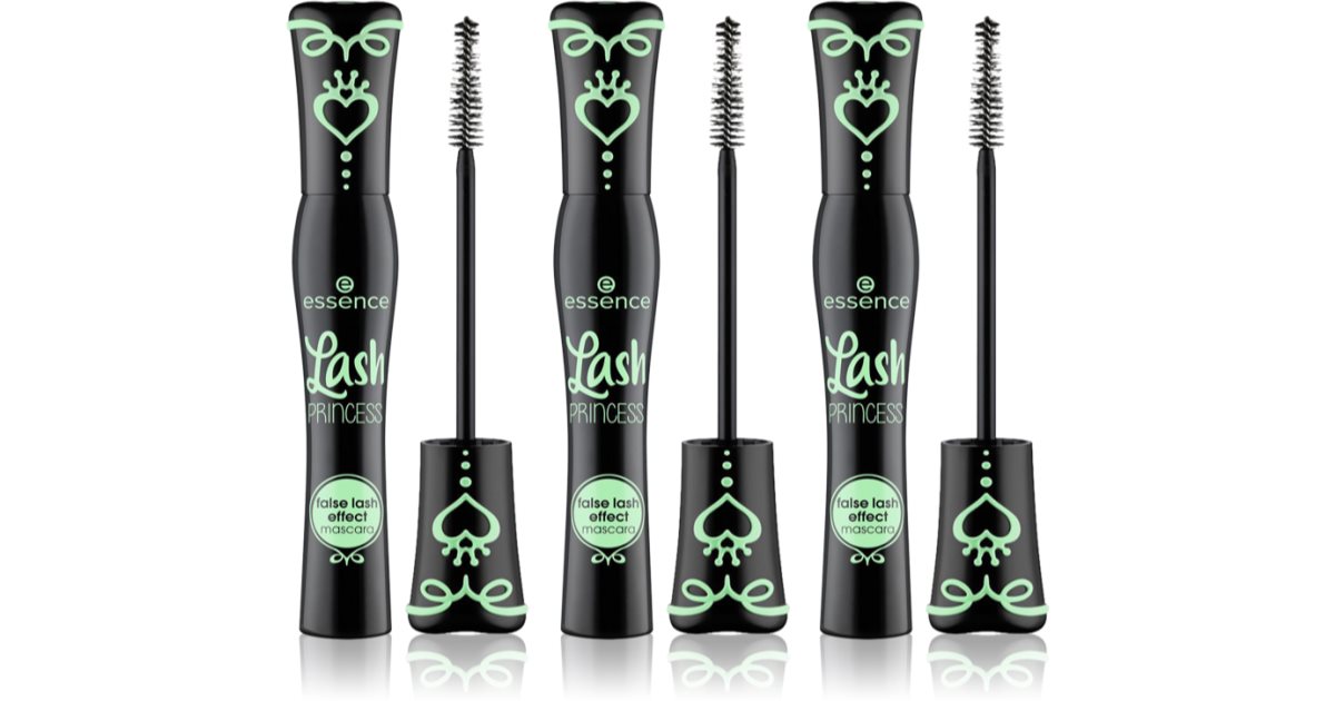 essence Lash PRINCESS False Lashes Effect Mascara economy pack 3 x 12 ...
