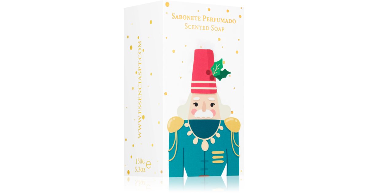 Essencias de Portugal + Saudade Christmas Blue Nutcracker Feinseife ...