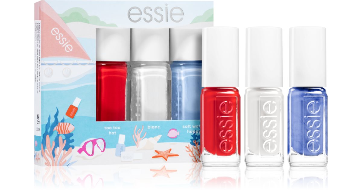 essie mini triopack summer nail polish set | notino.co.uk