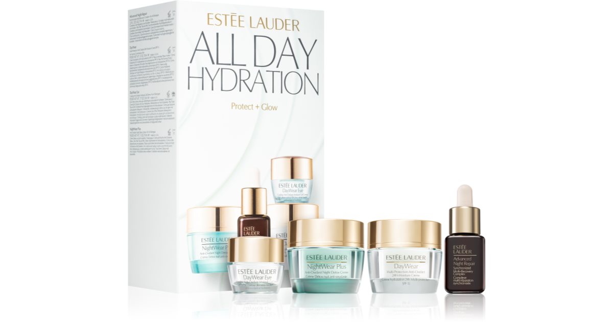 Estée Lauder All Day Hydration Protect + Glow Set gift set (for face ...