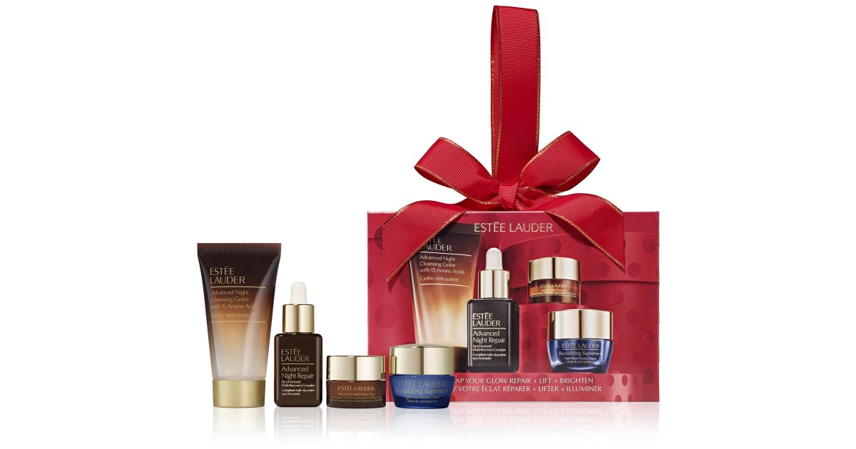 Estée Lauder Holiday Unwrap Your Glow gift set with anti-wrinkle effect ...