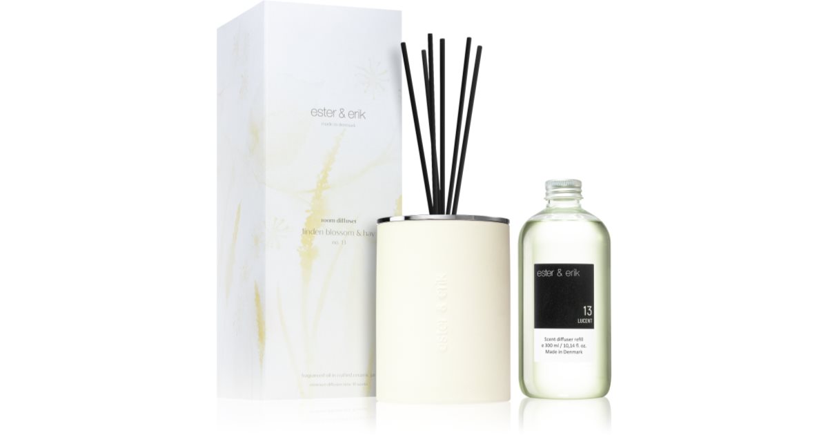 ester & erik room diffuser linden blossom & hay (no. 13) | Livrare ...