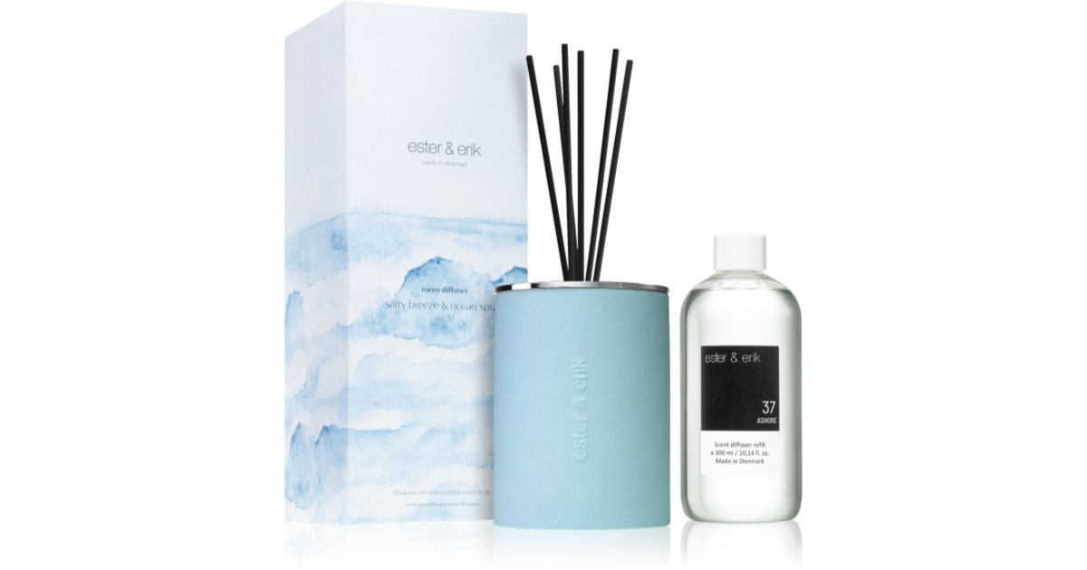 ester & erik room diffuser salty breeze & ocean spray (no. 37) aroma ...