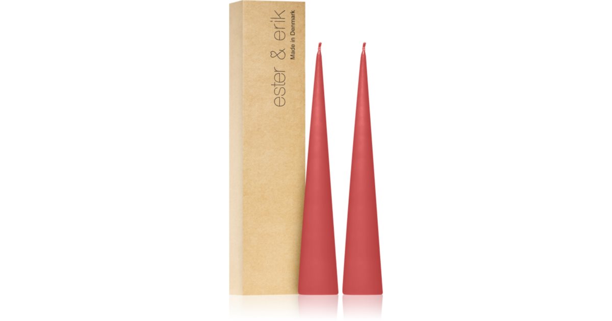 ester & erik cone candles coral reef (no. 26) decorative candle ...
