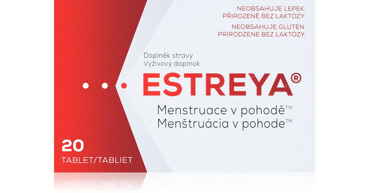 Estreya Estreya Menštruácia v pohode tablety na podporu hormonálnej ...
