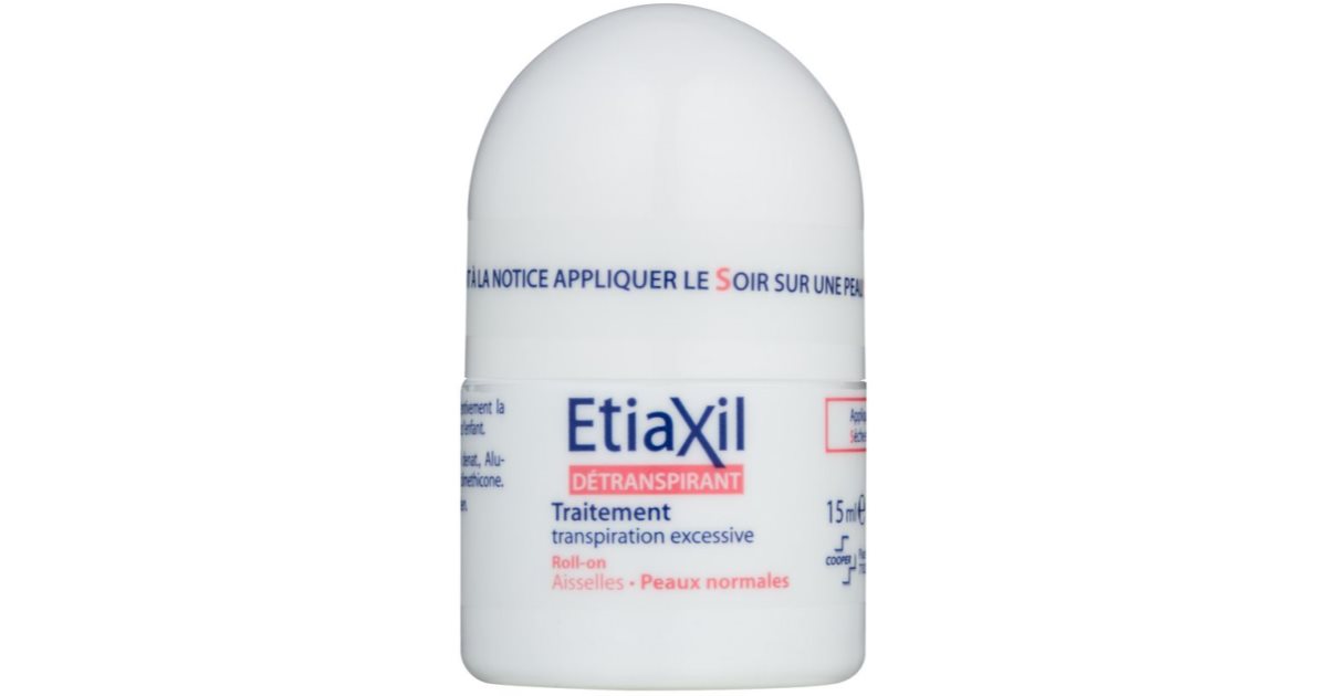 Etiaxil Original anti-transpirant roll-on effet 3-5 jours de protection ...