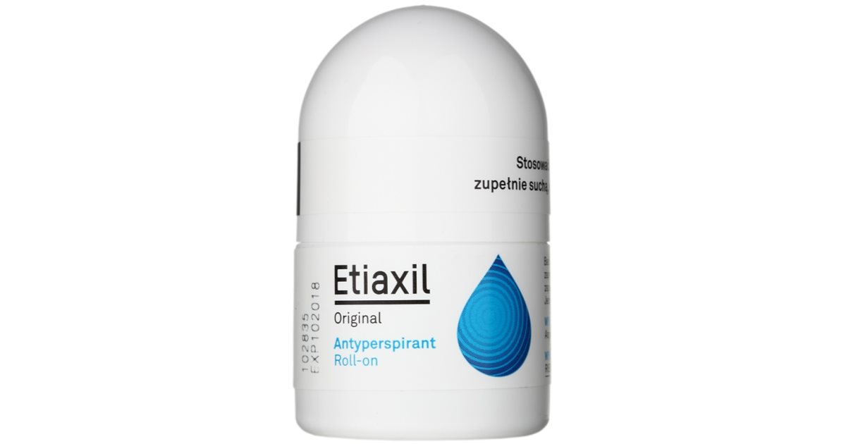Etiaxil Original Antiperspirant roll-on med 5-dages effekt Til alle ...
