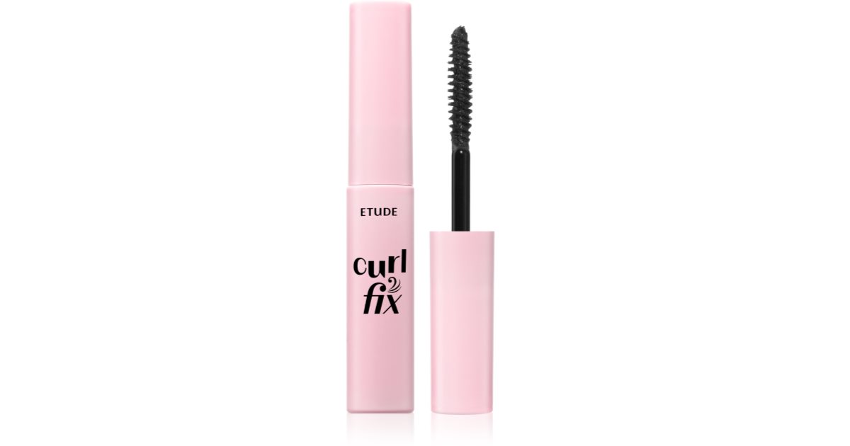ETUDE Curl Fix Mascara Mini waterproof mascara for lash volume and curl ...