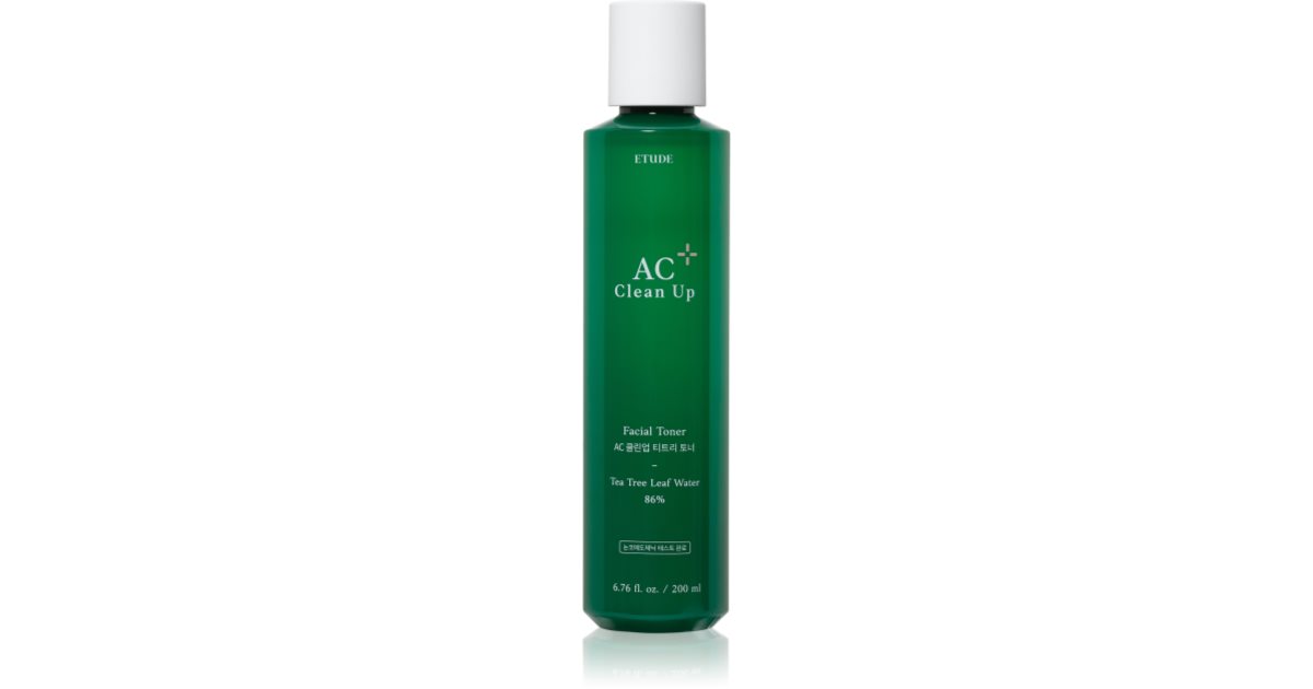 ETUDE AC Clean Up Facial Toner soothing toner for problem skin | notino ...
