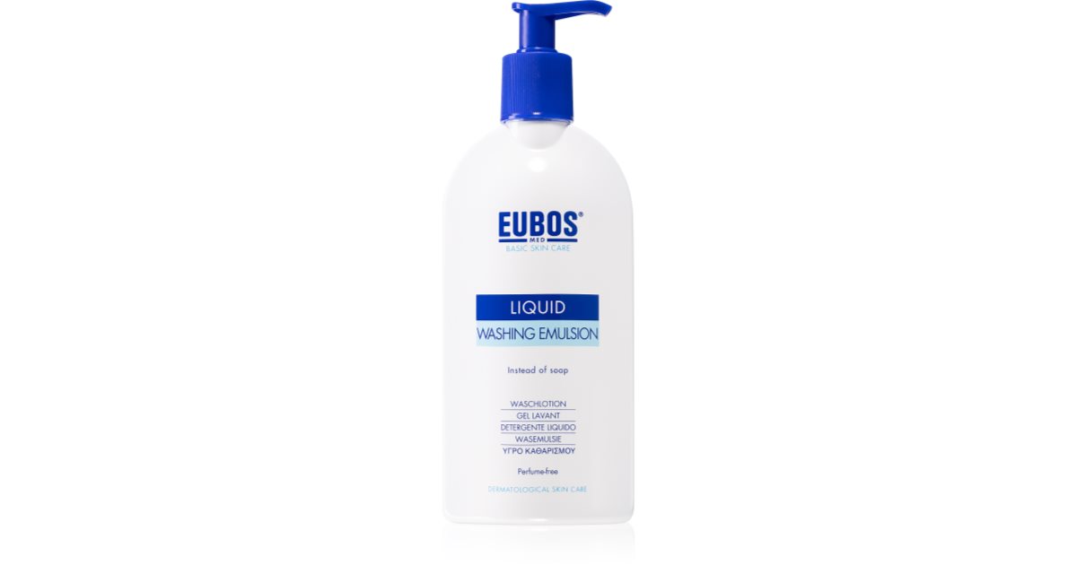 Eubos Basic Skin Care Blue Washing Emulsion fragrance-free | notino.ie