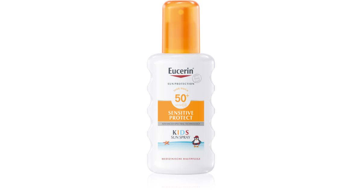 Eucerin Sun Kids schützendes Spray für Kinder SPF 50+ Erfahrung | notino.cz