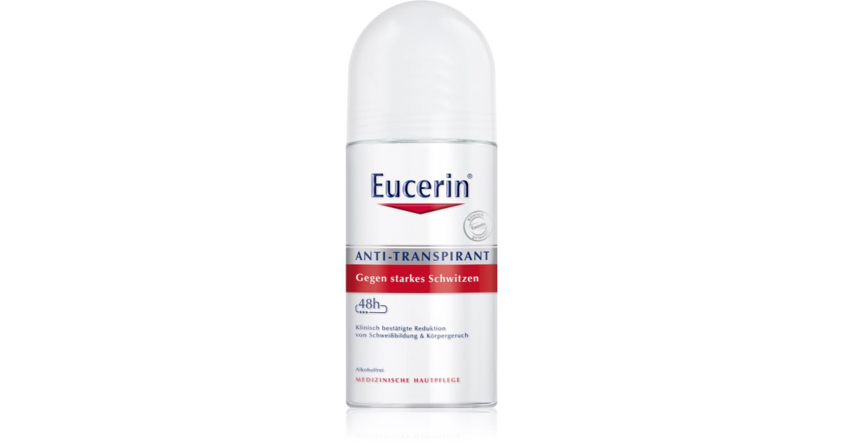 Eucerin Deo 48h Antiperspirant To Treat Excessive Sweating | notino.co.uk