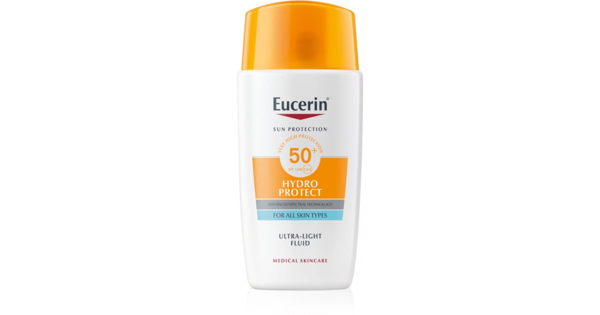 Eucerin Sun Protection fluid za sončenje za obraz SPF 50+ | notino.si