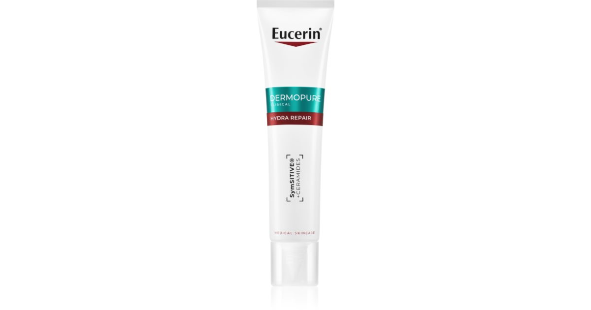 Eucerin DermoPure Clinical Hydra Repair restorative cream for oily acne ...