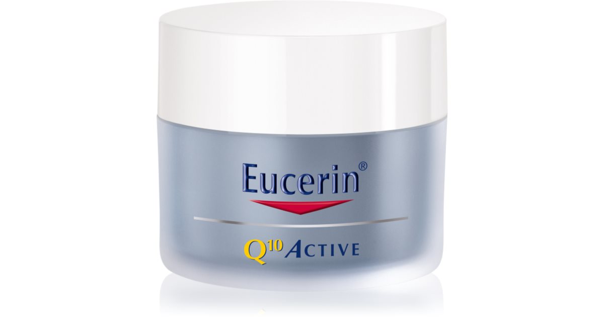 Eucerin Q10 Active regenerating night cream with anti-wrinkle effect ...