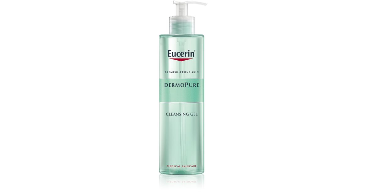 Eucerin DermoPure Triple Effect Cleansing Gel deep cleansing gel for ...