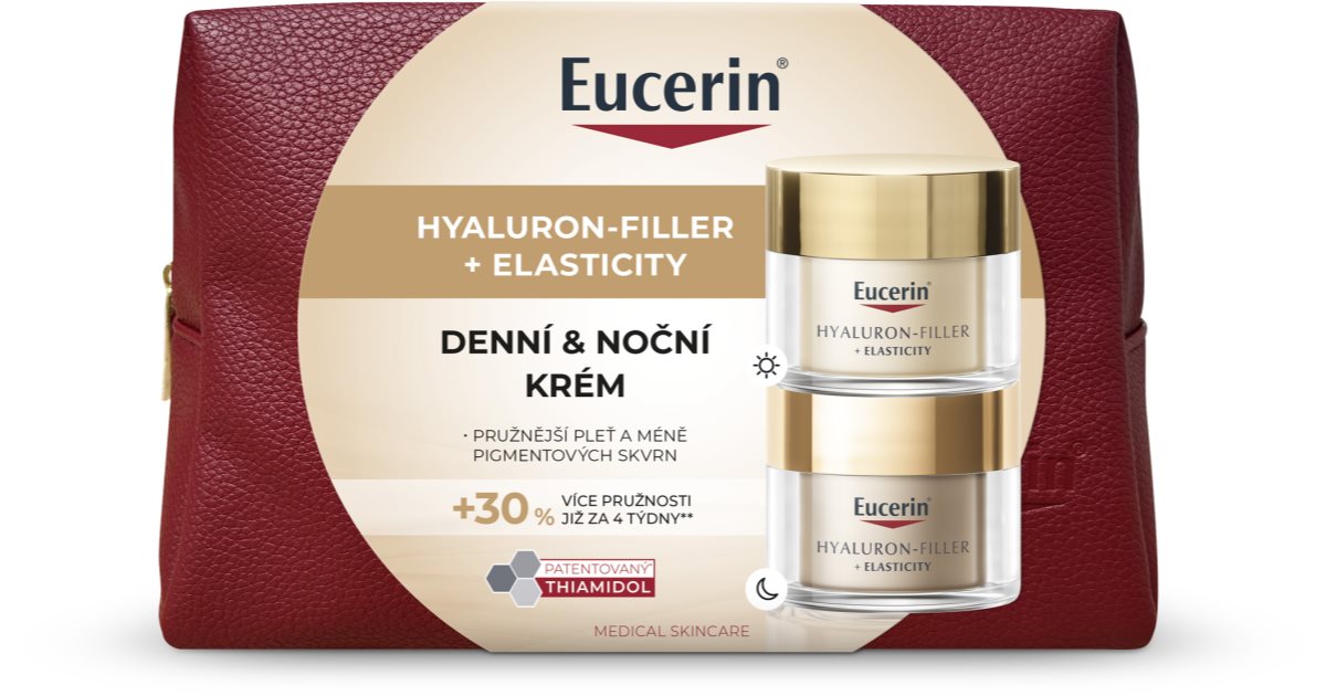 Eucerin Hyaluron-Filler + Elasticity gift set for mature skin | notino ...