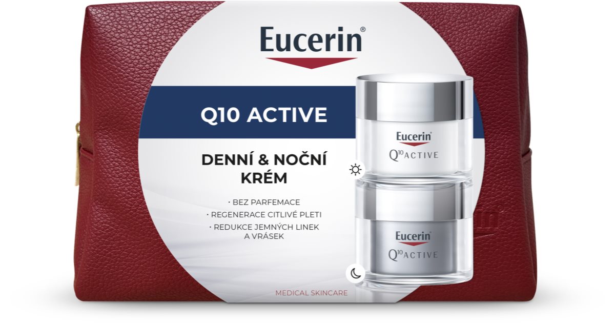 Eucerin Q10 Active gift set to brighten and smooth the skin | notino.co.uk