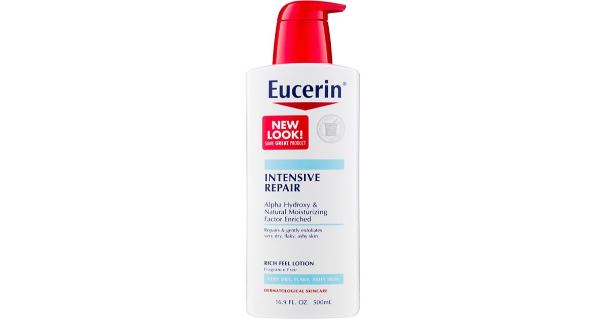 Eucerin Intensive Repair Nourishing Body Lotion For Very Dry Skin ...