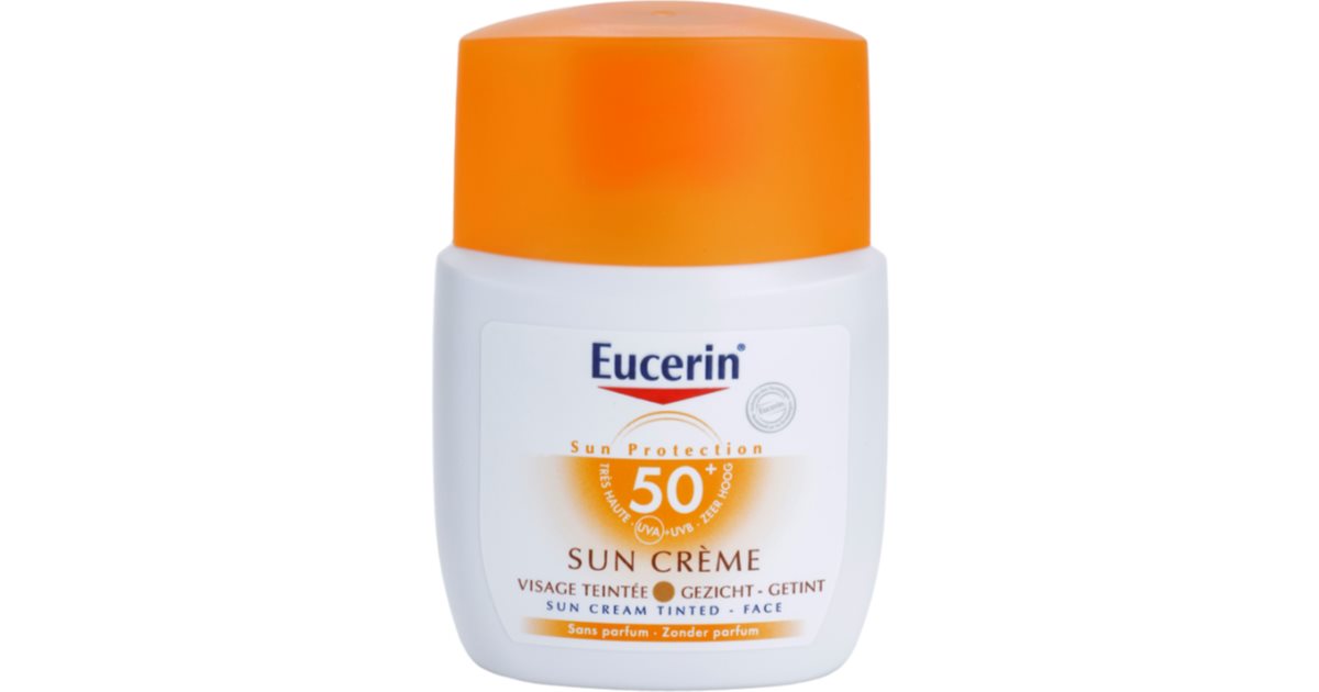 Eucerin Sun zaščitna tonirana krema za obraz SPF 50 | notino.si