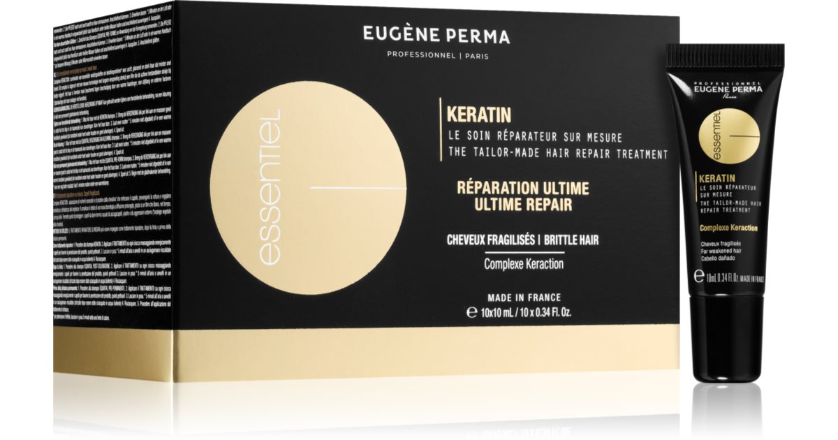EUGÈNE PERMA Essential Keratin regenerating treatment for hair | notino ...