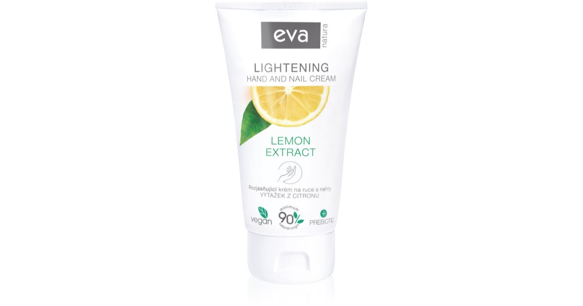 Eva Natura Lemon extract brightening cream for hands and nails | notino ...