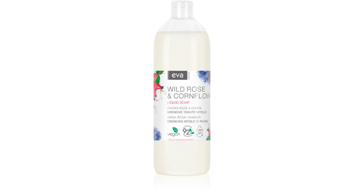Eva Natura Wild rose & Cornflower Cream Liquid Soap for hands | notino.ie