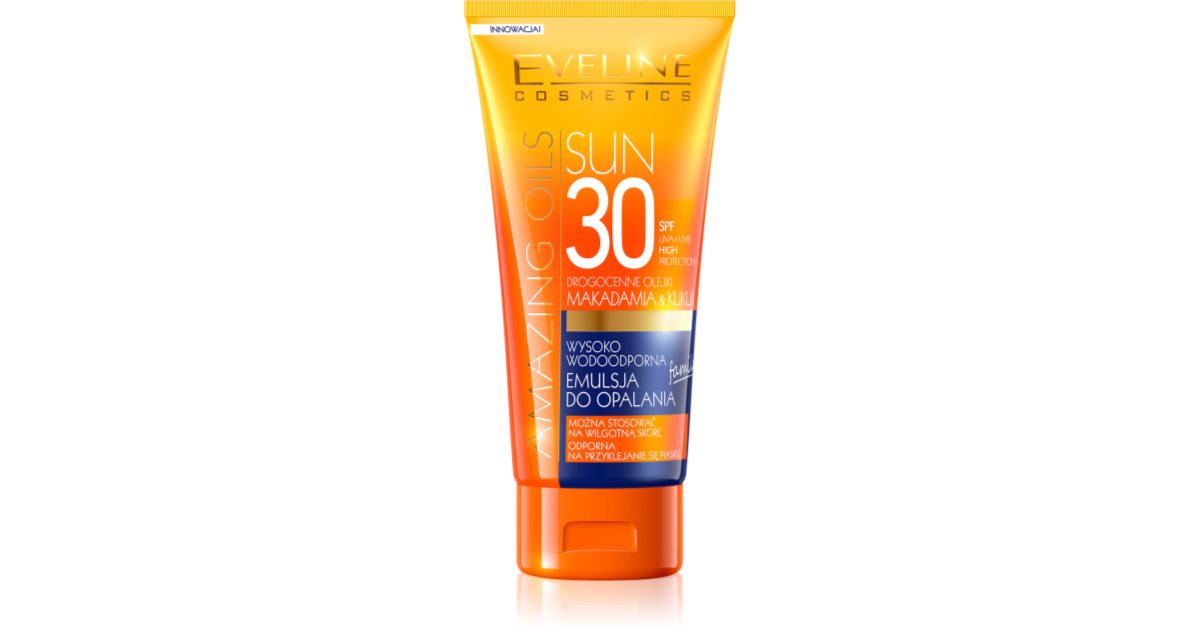 Eveline Cosmetics Amazing Oils sunscreen lotion SPF 30 | notino.co.uk