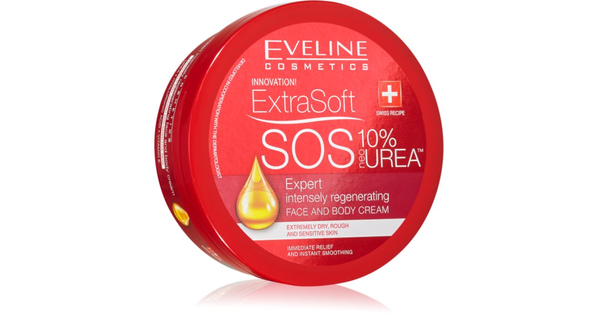 Eveline Cosmetics Extra Soft SOS crema regeneradora intensa para cara y ...