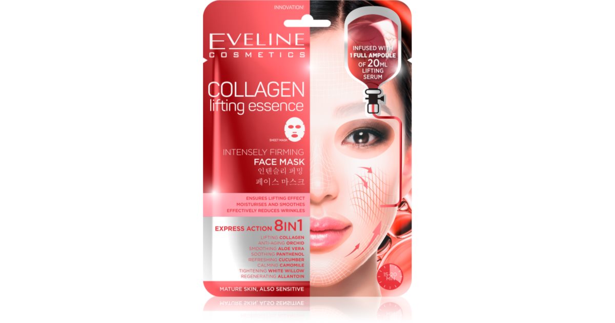 Eveline Cosmetics Sheet Mask Collagen | Livrare rapida! | Notino.ro