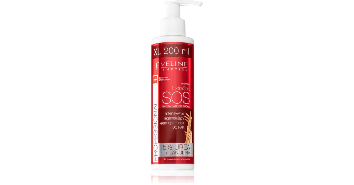 Eveline Cosmetics Extra Soft SOS hand cream for dry and damaged skin ...